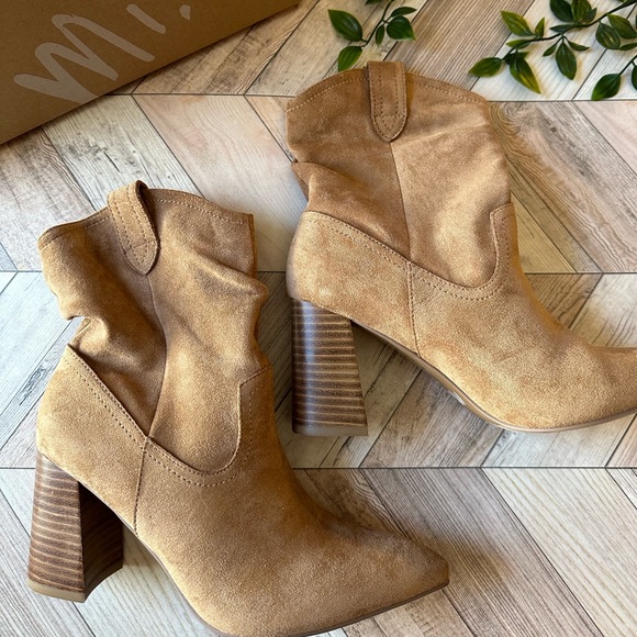 Mi.iM | Shoes | Miim Mavis Western Suede Boot Size 7 Trending | Poshmark